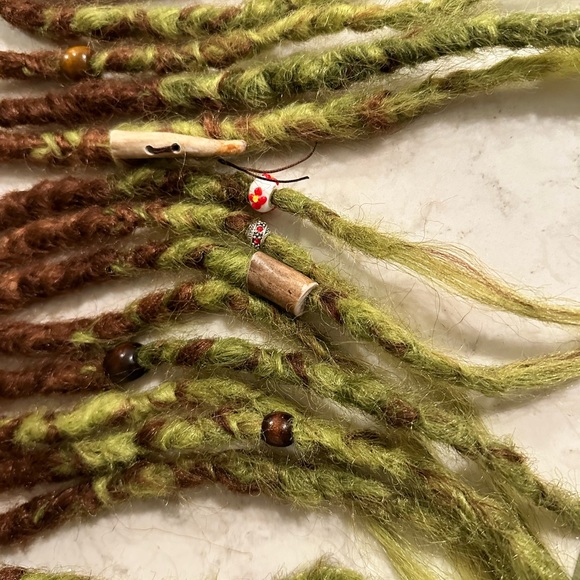 Ooak | Accessories | Ooak 6 Single Ended Decorated Dreadlocks | Poshmark